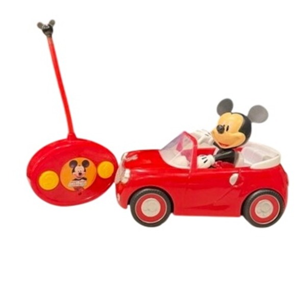 Disney | Toys | Disney Mickey Mouse Clubhouse Red Convertible Rc Car ...
